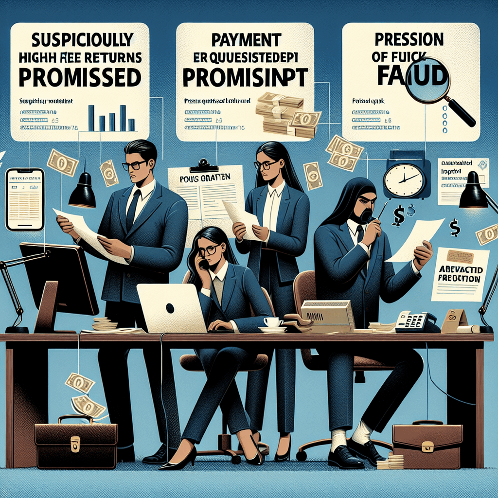 How can I tell the signs of an advance fee fraud? - AskLex.ai Knowledgebase